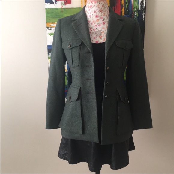 Ralph Lauren | Jackets & Coats | Rare Rl Wool Equestrian Coat Flash ...